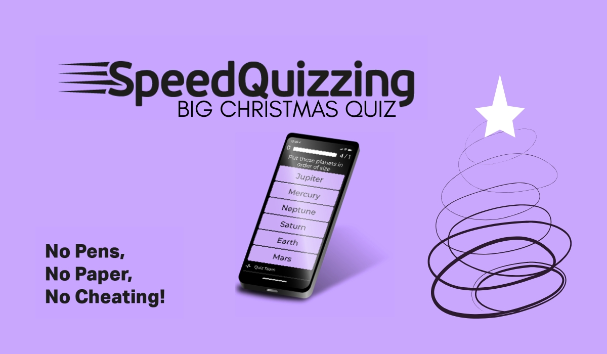 SpeedQuizzing - Big Christmas Quiz - Hitchin Town Hall